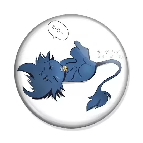 Купить Значок Servamp Kuro Cat с доставкой по России