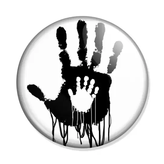 Купить Значок Death Stranding Hand Logo с доставкой по России